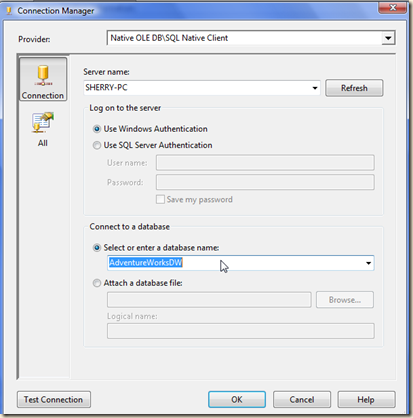 Sherry Li's BI Corner: SSAS - Analysis Services Tutorial.cube